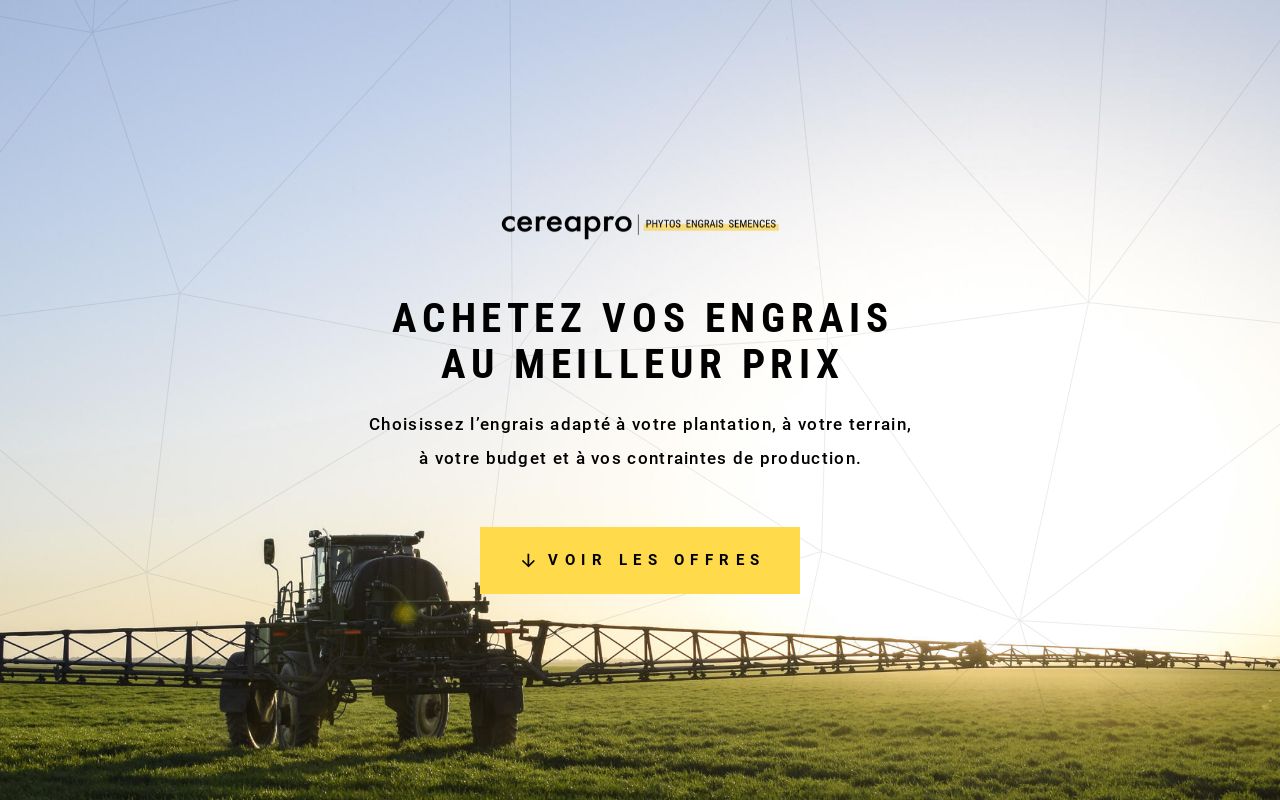 Notre gamme d'engrais | Cereapro